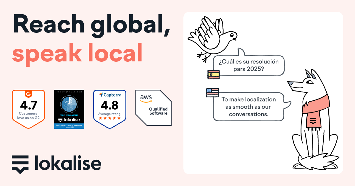Mobile app localization and translation made easy | Lokalise