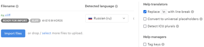 XLIFF files translation with Lokalise online editor | Lokalise